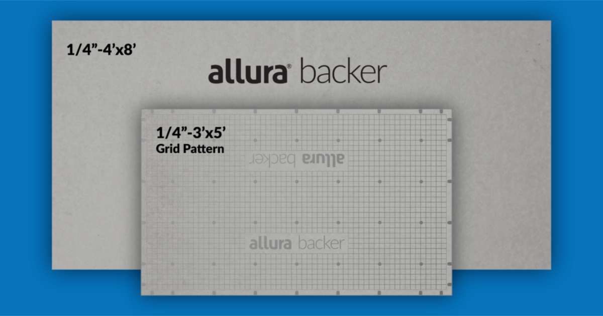 Fiber Cement Backerboard | Allura USA