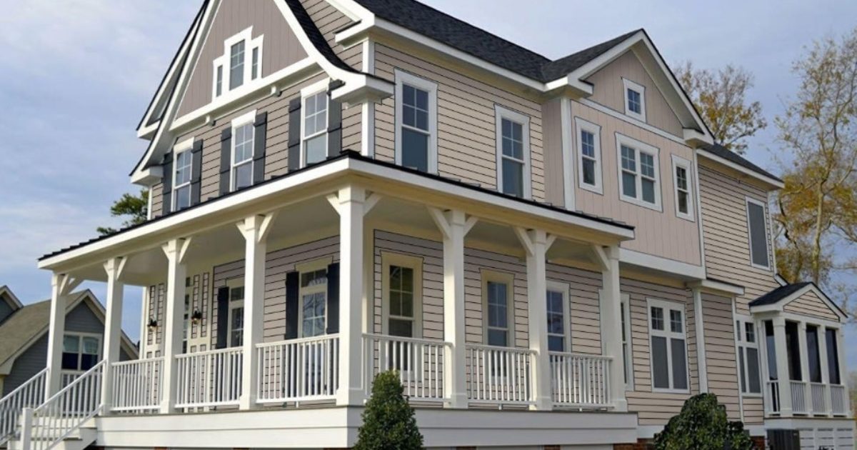 12 Greige Siding Home Designs Ideas To Know | Allura USA