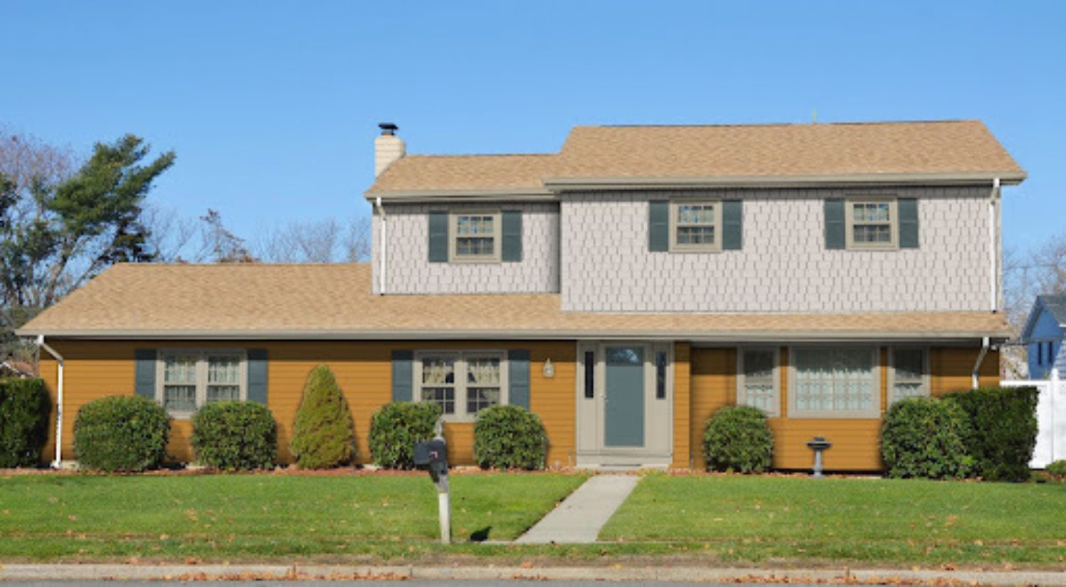 8 White Shake Siding Home Designs | Allura USA