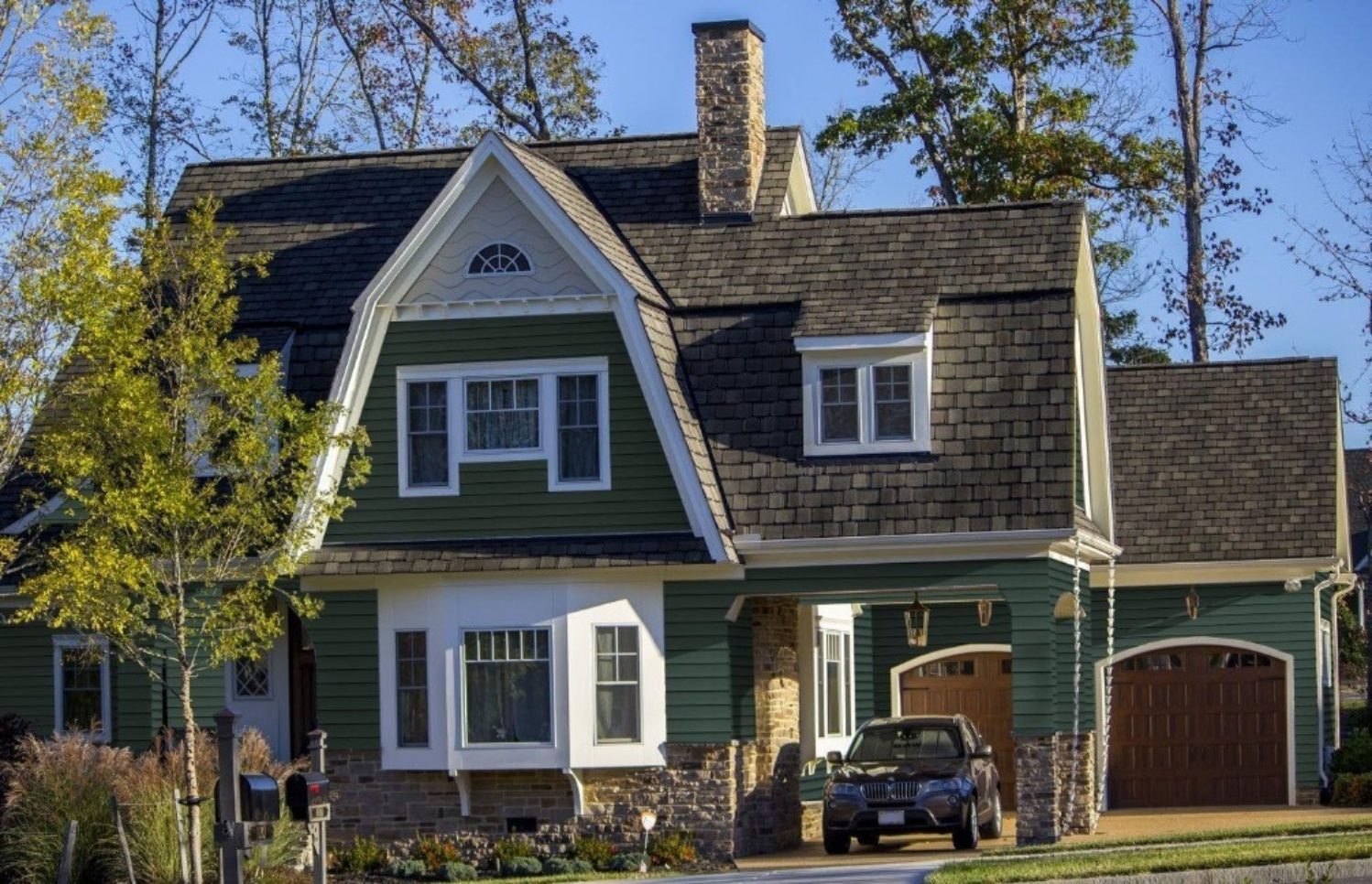 16 Stunning Green Exterior House Colors You'll Love | Allura USA