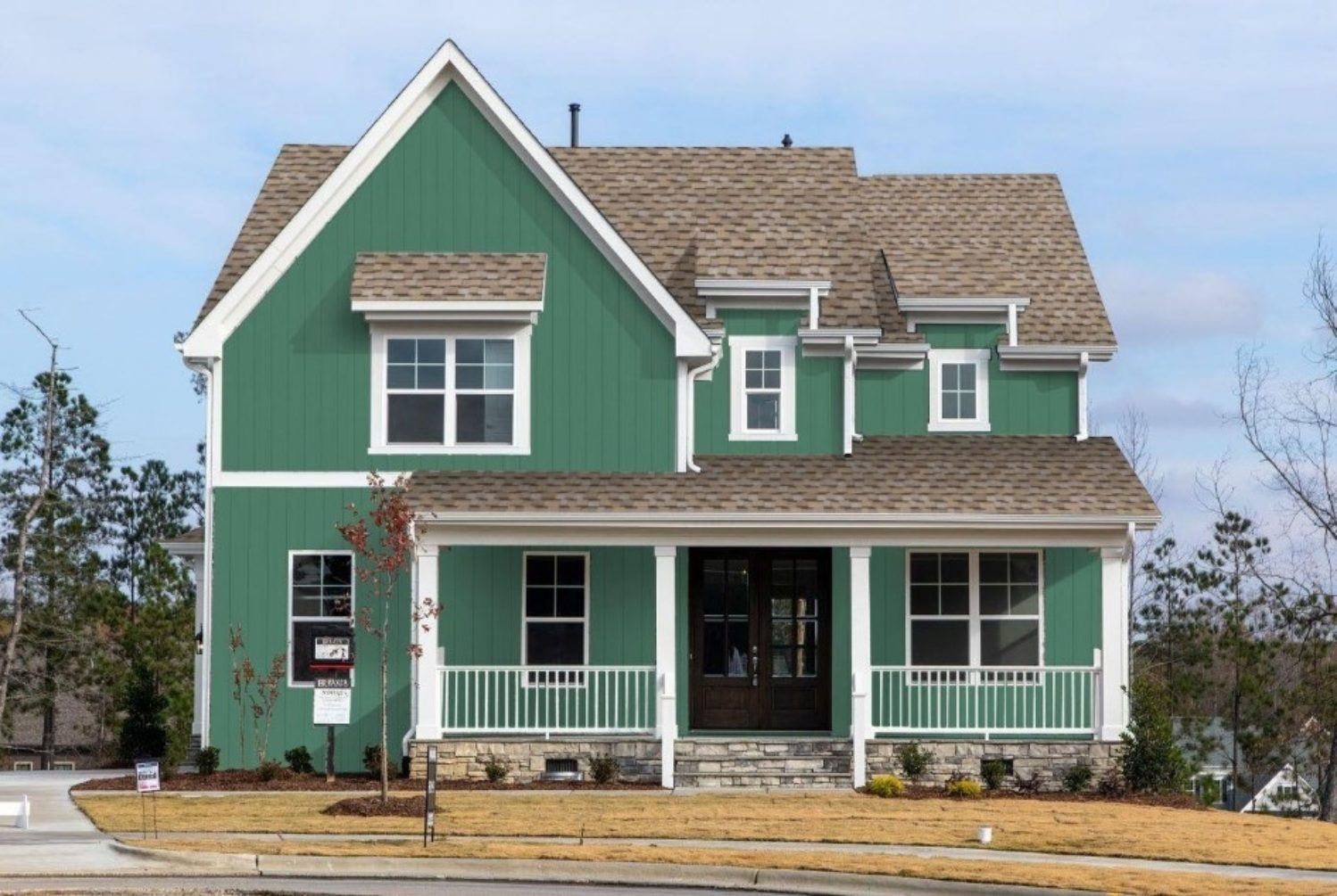 16 Stunning Green Exterior House Colors You'll Love | Allura USA