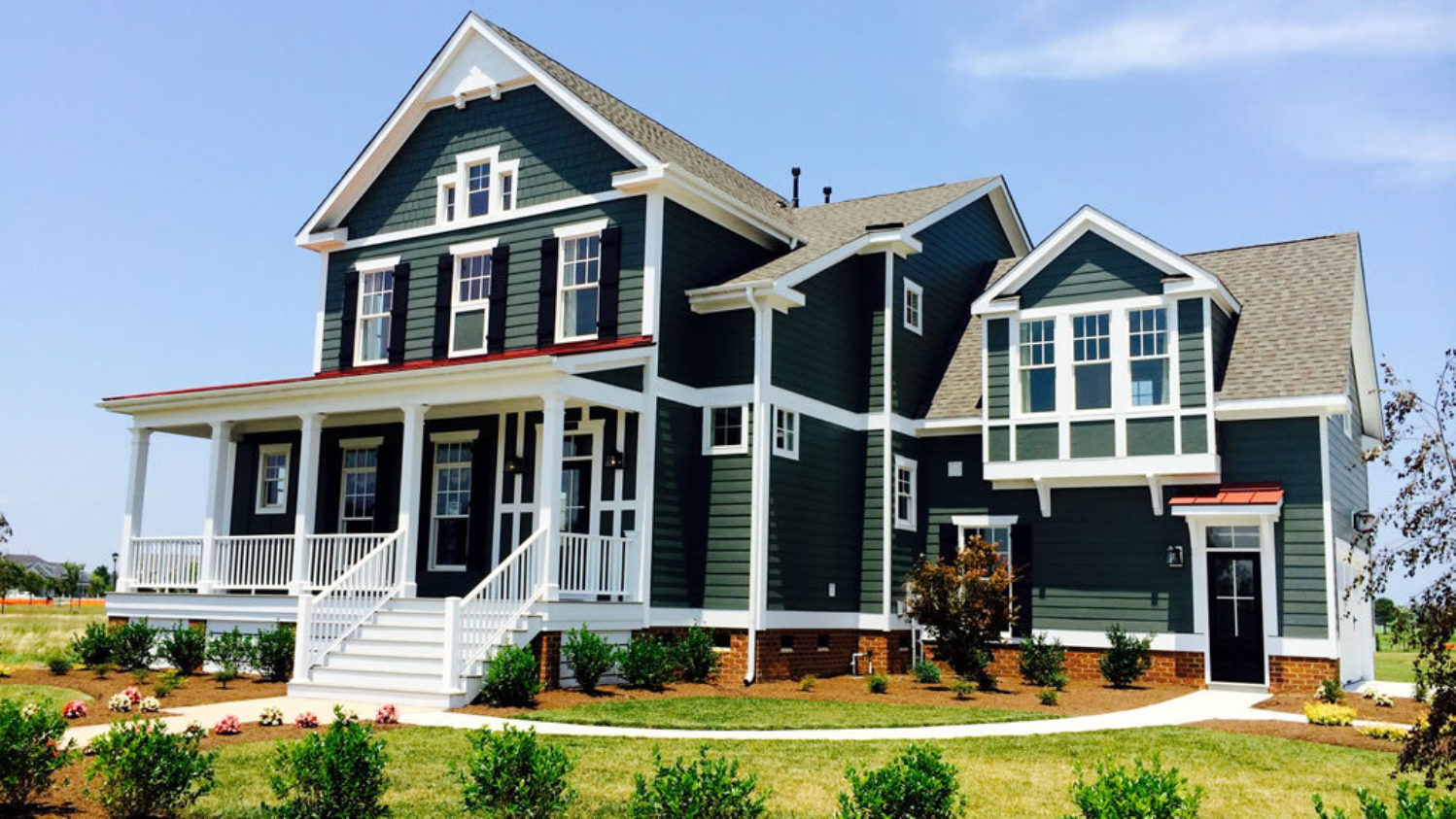 16 Stunning Green Exterior House Colors You'll Love | Allura USA