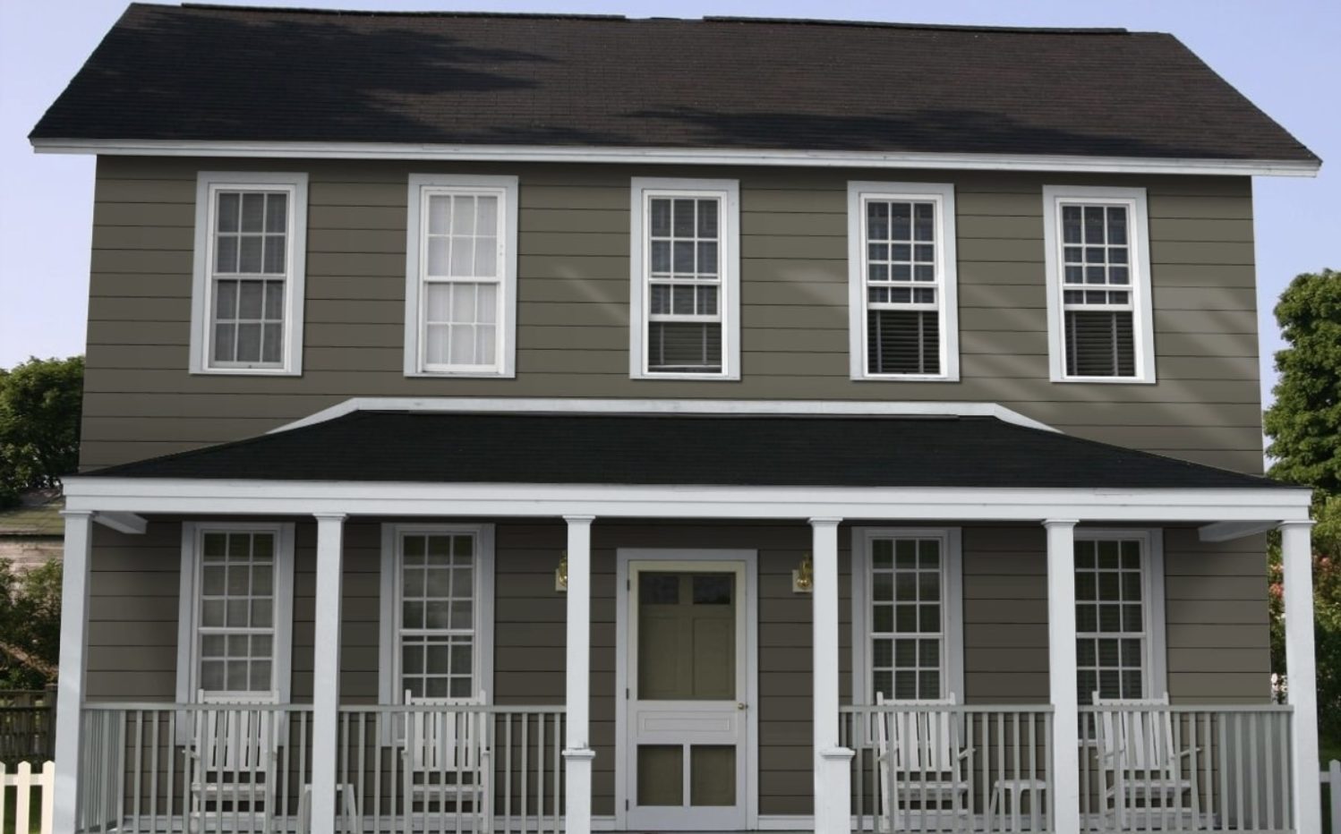 9 Dark Olive Green House Design Ideas You'll Love | Allura USA