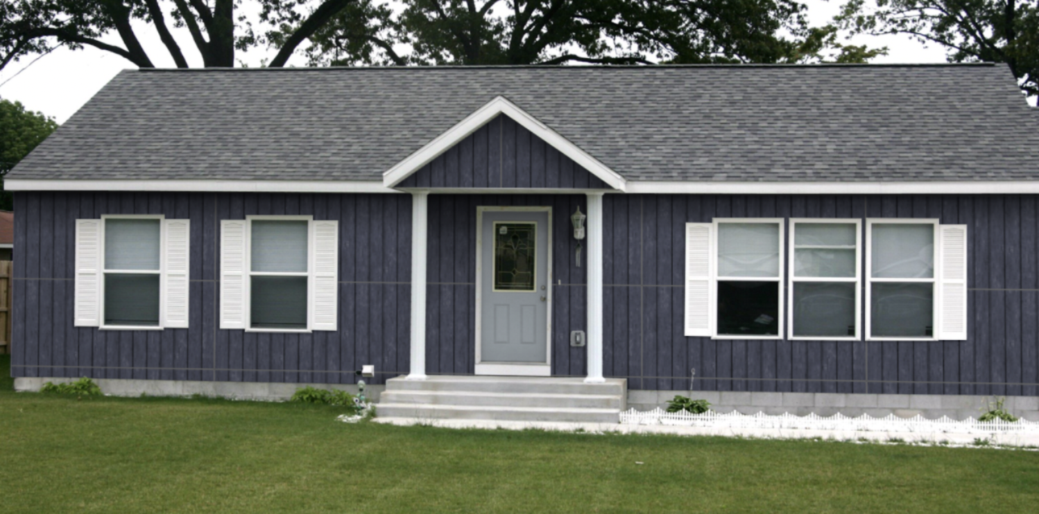 5 Midnight Blue & Dark Blue Siding Color Ideas | Allura USA