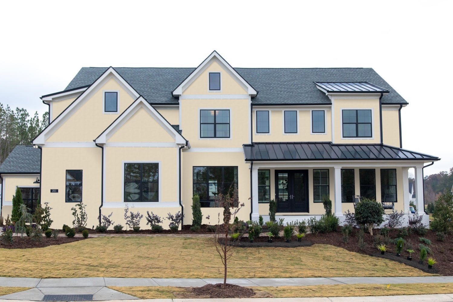 6 Tan House with Black Trim Design Ideas for Your Project | Allura USA