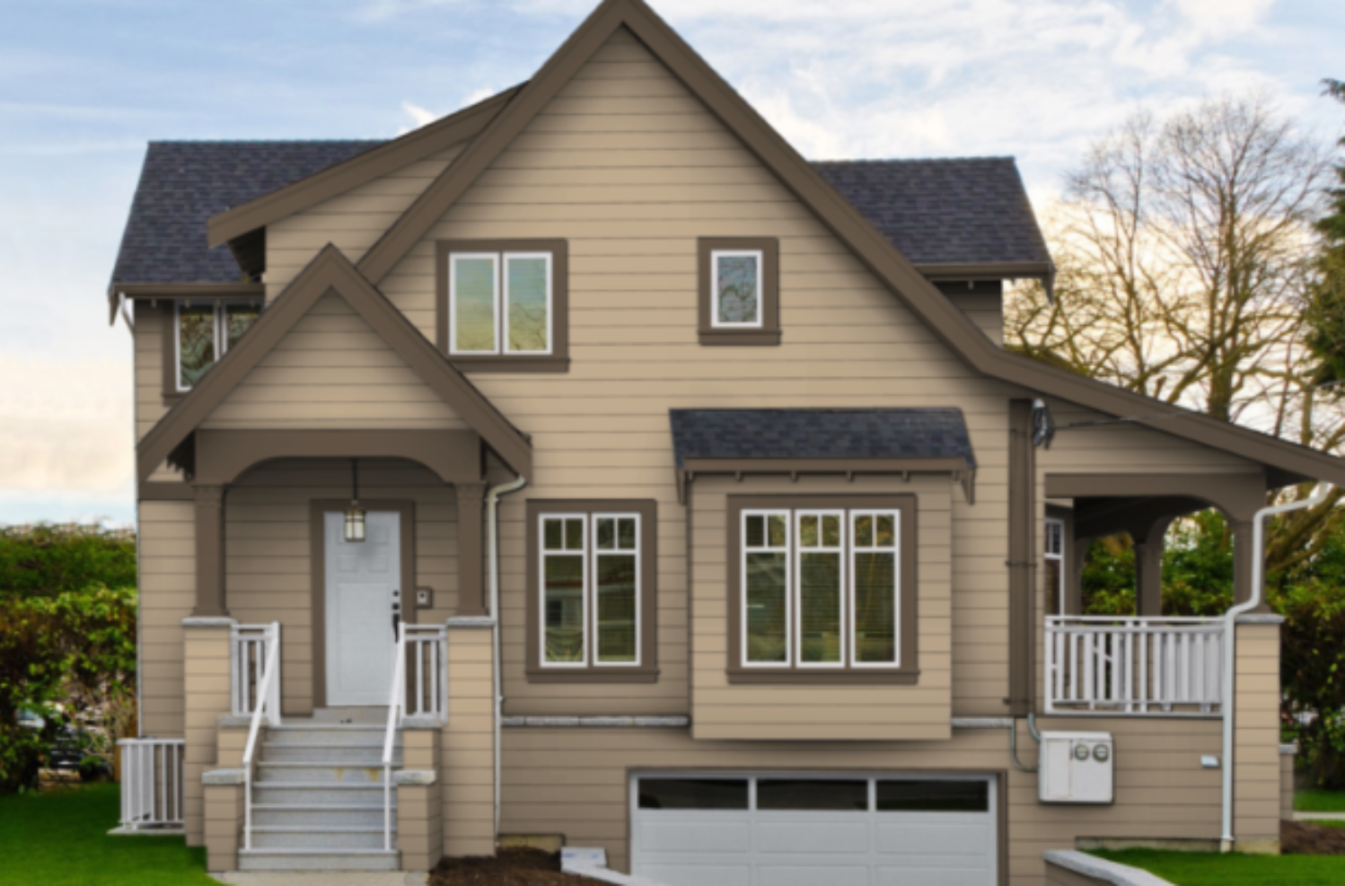 7 Chocolate Brown House Exterior Design Ideas | Allura USA