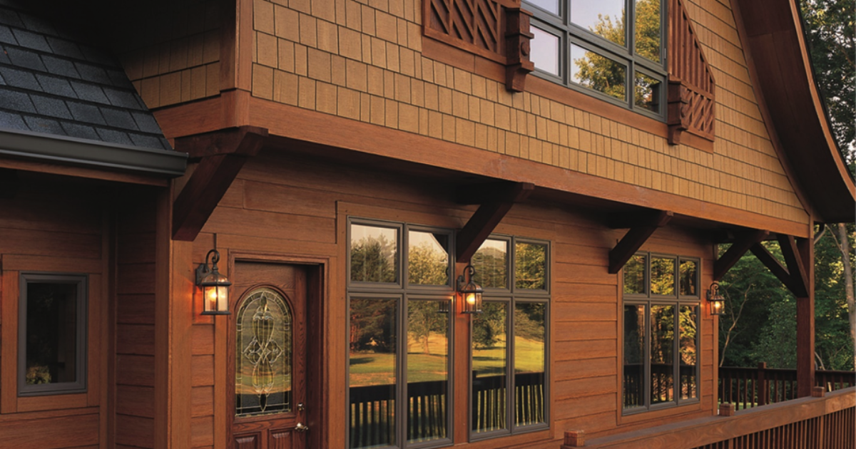7 Stunning Log Cabin Exterior Colors You'll Love | Allura USA