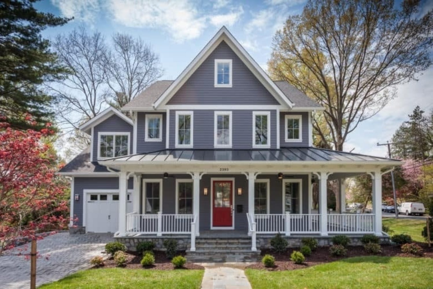 12 Light Grey House with White Trim Design Ideas | Allura USA